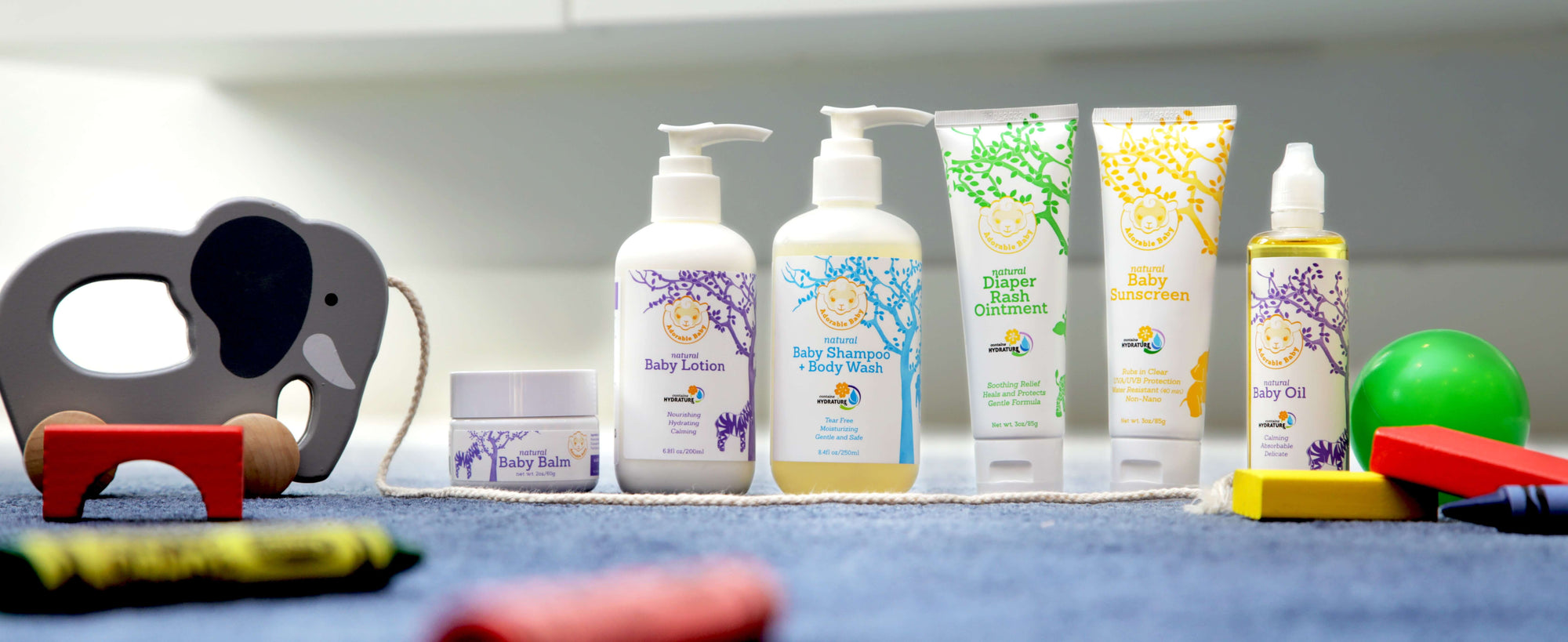 Adorable Baby - Safe, Natural & Moisturizing Baby Products